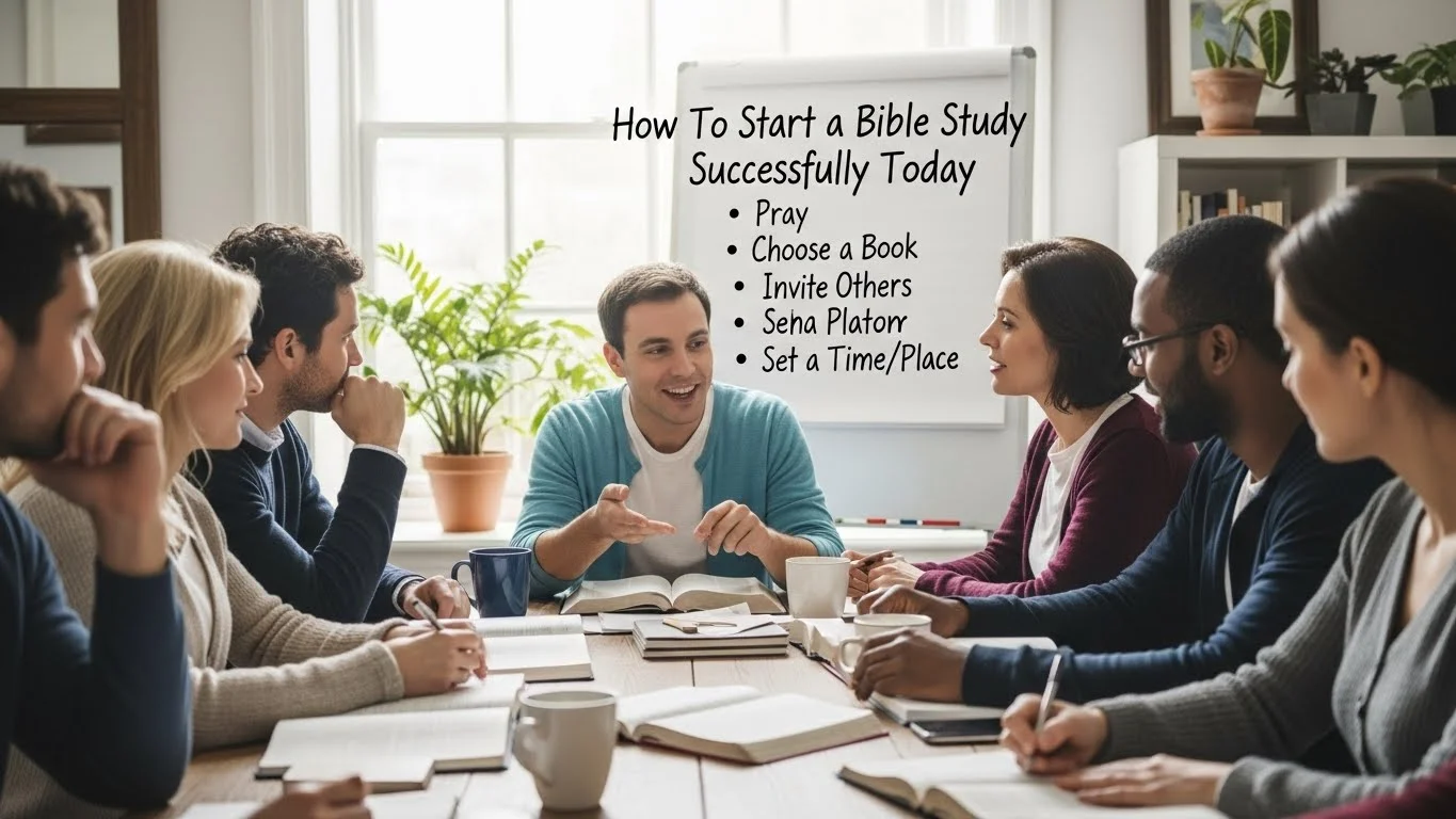 247+ How To Start a Bible Study Successfully Today - Bible Meadow