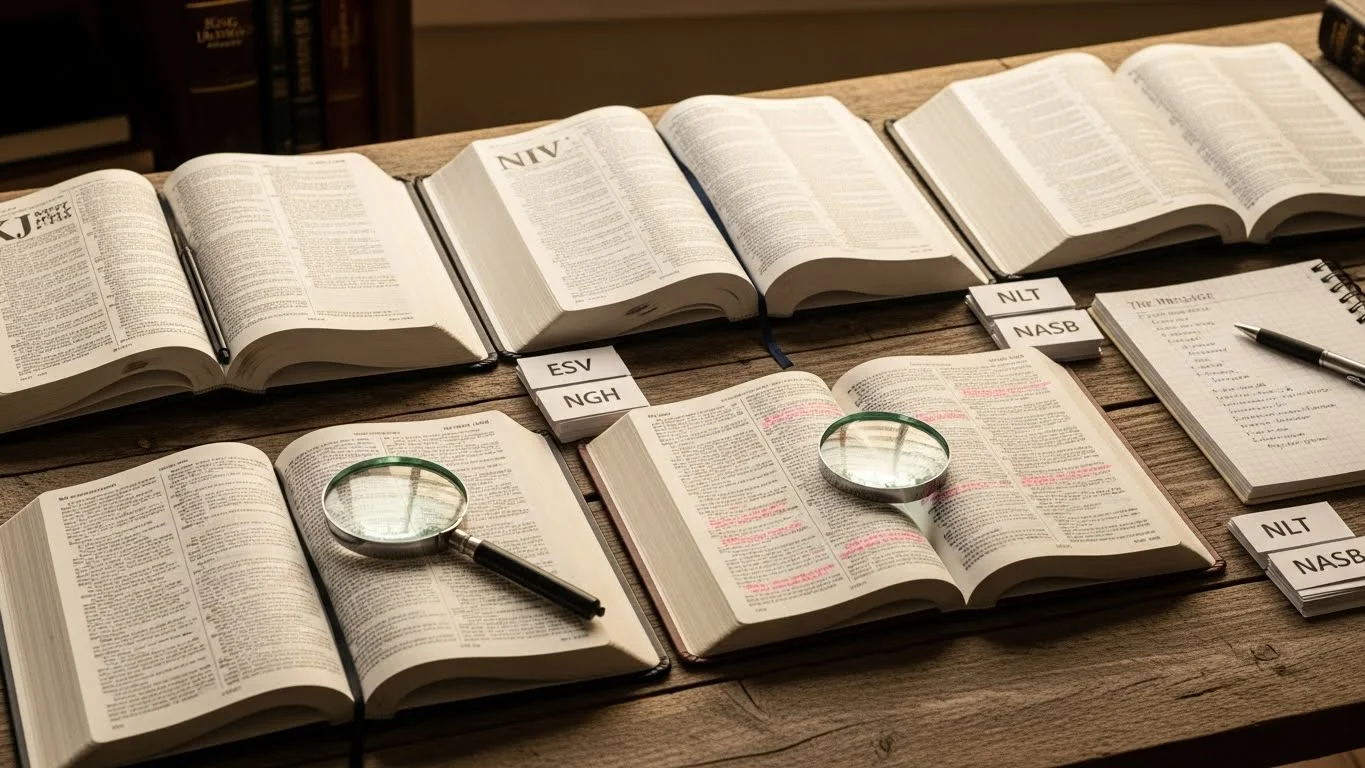 273+ Best Bible Version Comparison NLT vs NIV vs ESV Explained - Bible ...